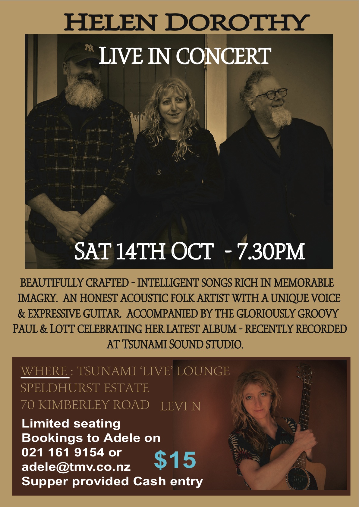 Helen D poster jpg – Tsunami Sound Studios